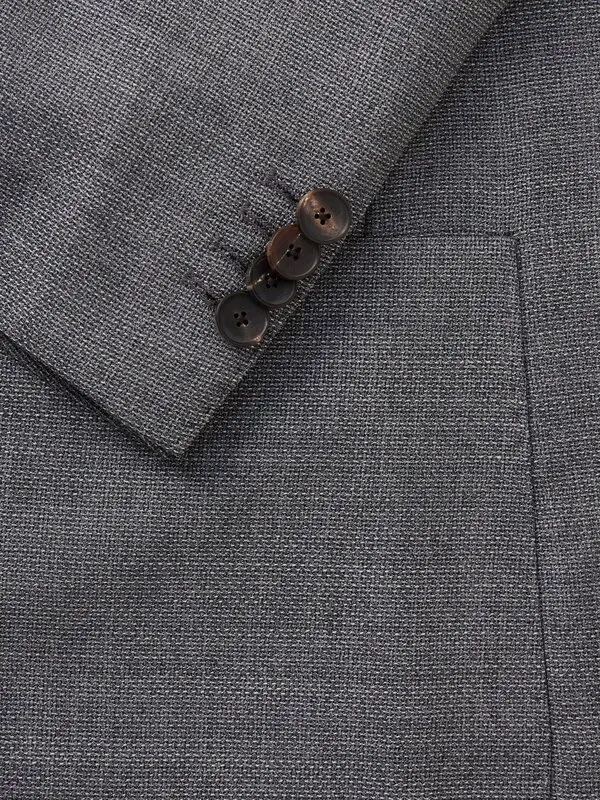 Mr P. Wool-hopsack Suit Jacket