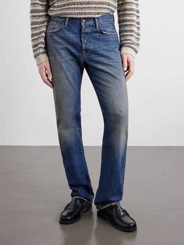 Acne Studios Straight-leg Cotton Jeans