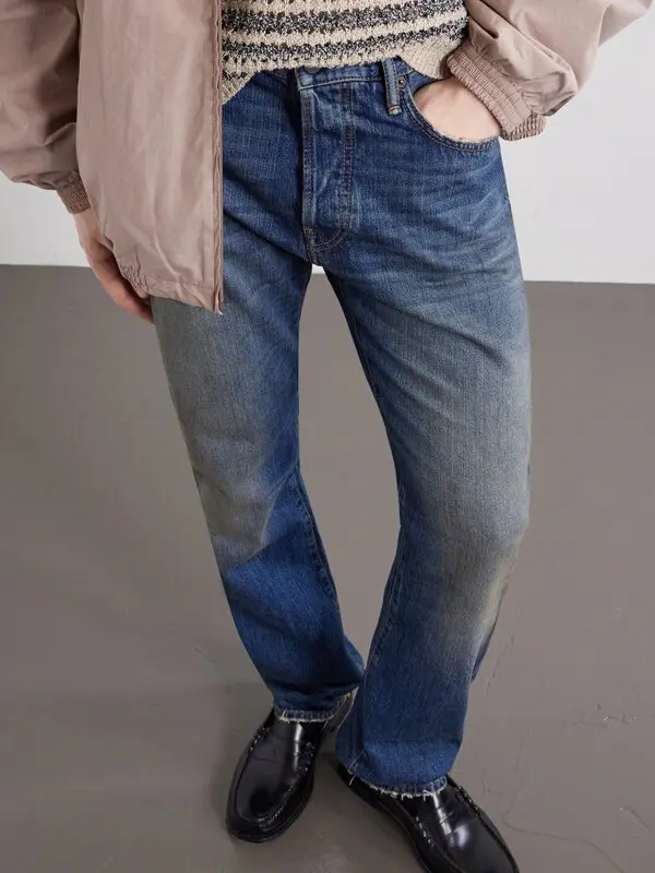 Acne Studios Straight-leg Cotton Jeans