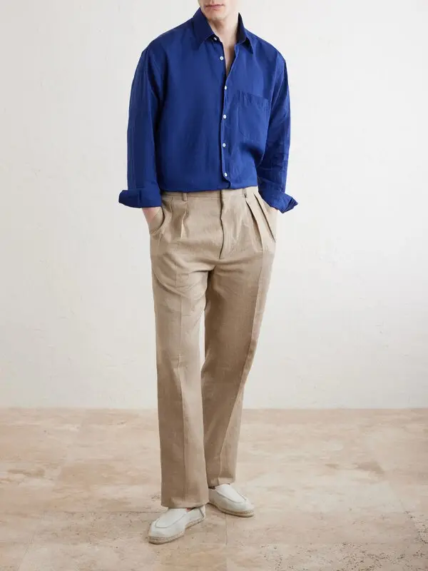 Anderson & Sheppard Linen Shirt