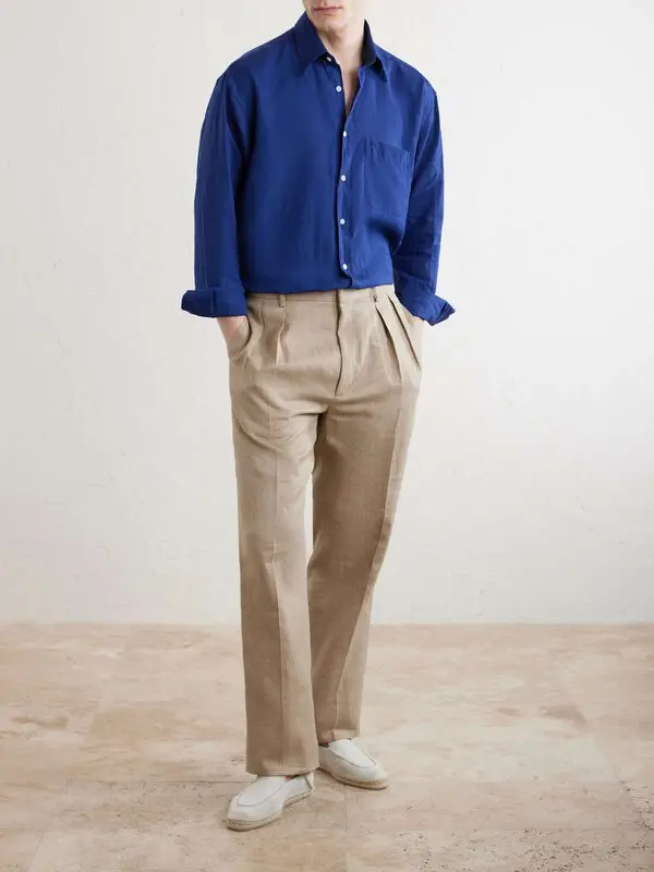 Anderson & Sheppard Linen Shirt