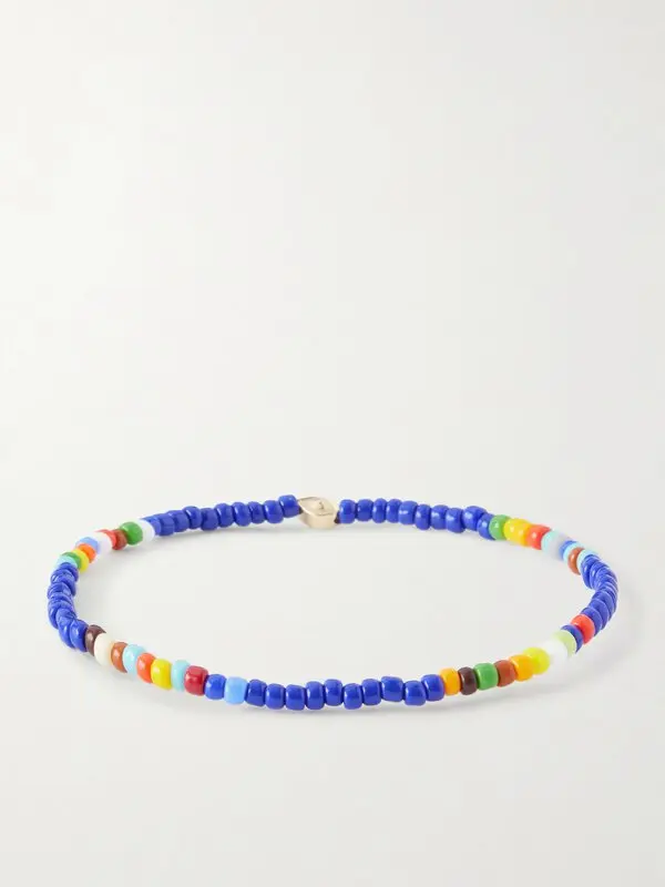 Luis Morais 14kt Gold Bead Bracelet