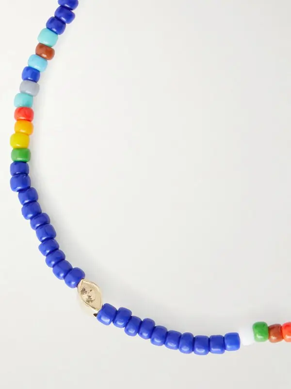 Luis Morais 14kt Gold Bead Bracelet