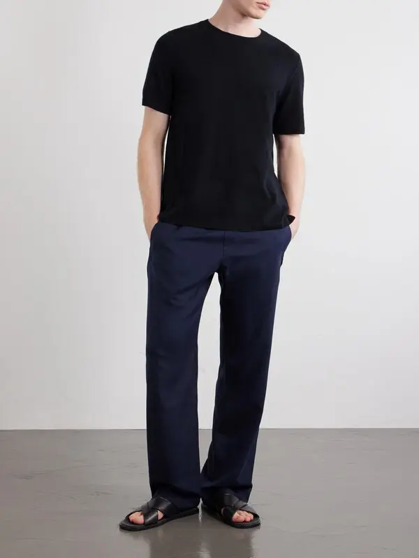 GOD'S TRUE CASHMERE Straight-leg Cashmere Trousers
