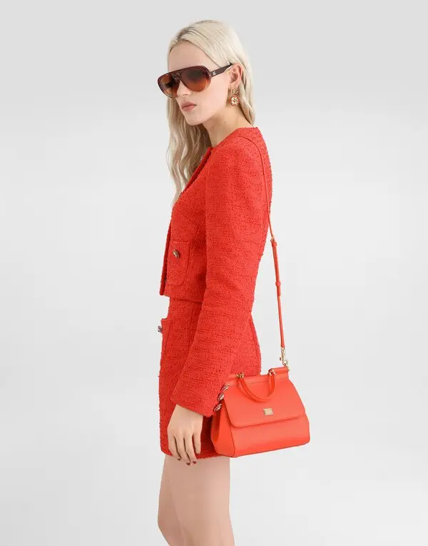 Dolce & Gabbana Small Sicily Handbag In Calfskin