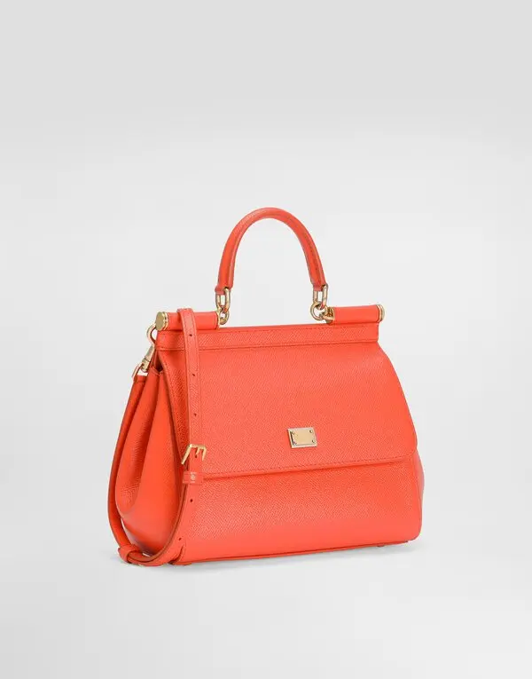 Dolce & Gabbana Small Sicily Handbag In Calfskin