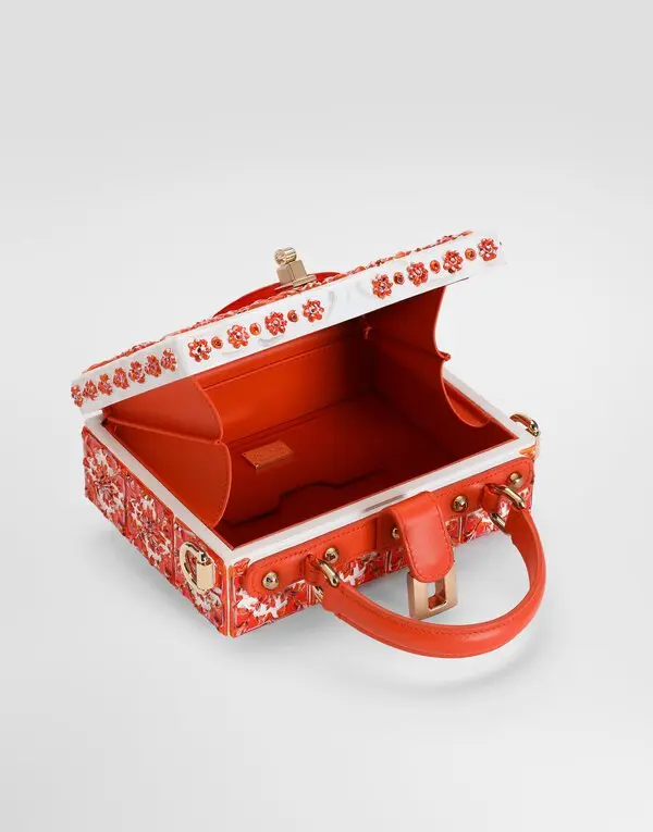 Dolce & Gabbana Majolica Resin Dolce Box Handbag
