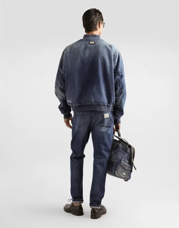 Dolce & Gabbana Multi-colored Denim Trousers