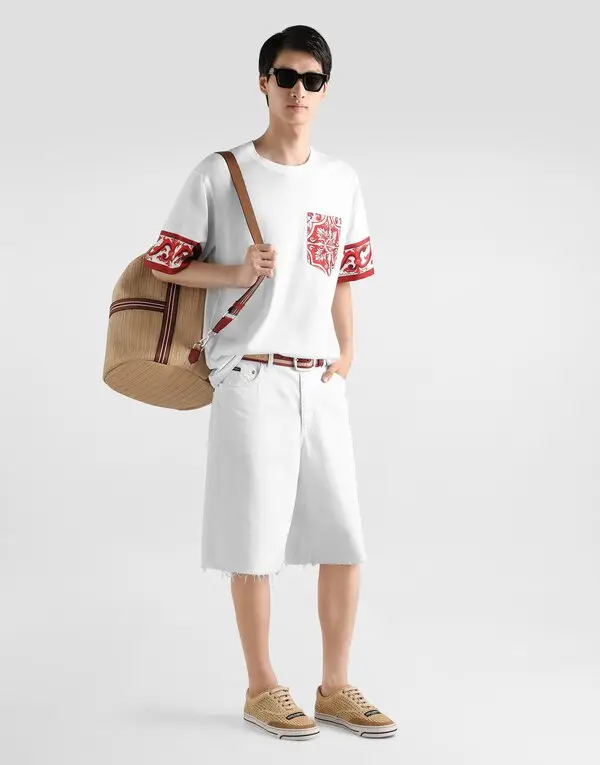 Dolce & Gabbana Denim Bermuda Shorts