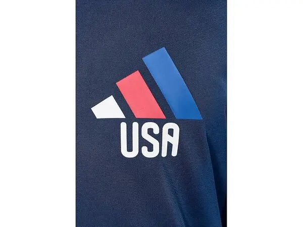Adidas Usa Track Jacket With Football Graphics
