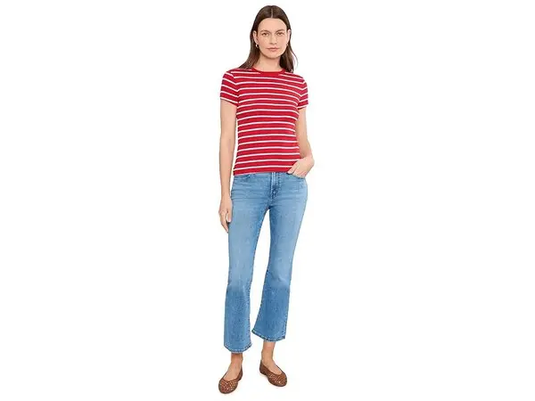Madewell Stretch Flare Crop Jeans In Midvale Wash