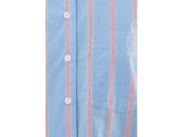 Madewell Easy Shirt Midweight Washed Poplin - Blue