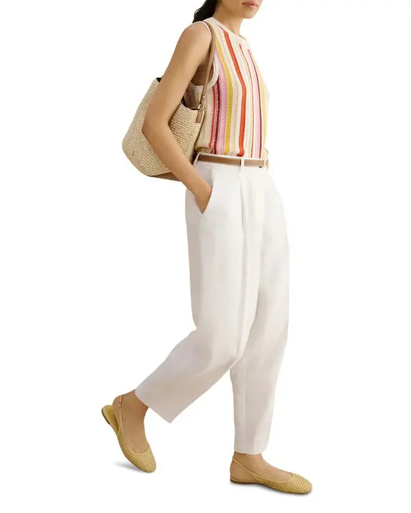 HOBBS LONDON Zadie Striped Knit Tank