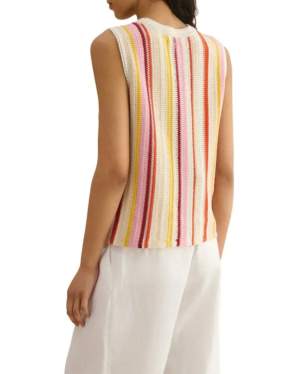 HOBBS LONDON Zadie Striped Knit Tank