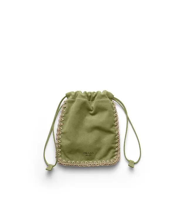 Prada Suede Smartphone Case - Agave