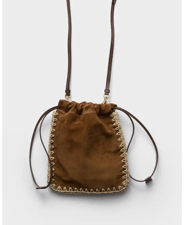Prada Suede Smartphone Case - Brown
