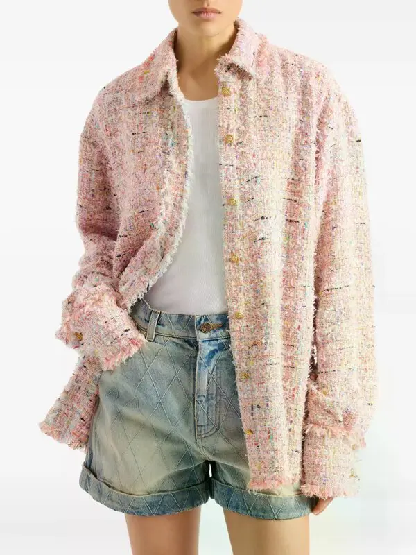 Balmain Tweed Overshirt