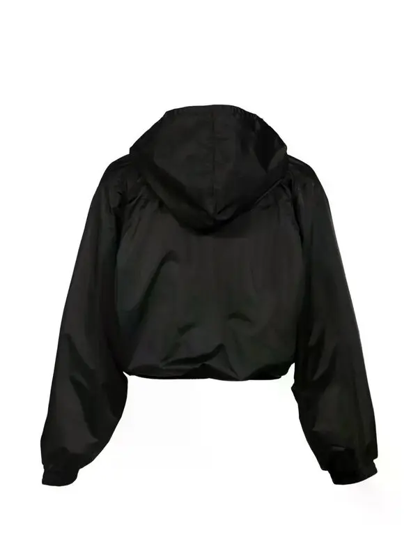 RRR123 Hooded Logo-appliqué Jacket