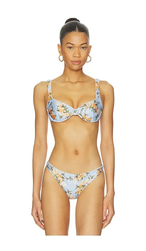 Agua Bendita Hacienda Bikini Top - Multicolor