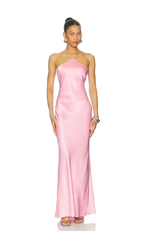 Anna October Angela Maxi Dress - Light Pink
