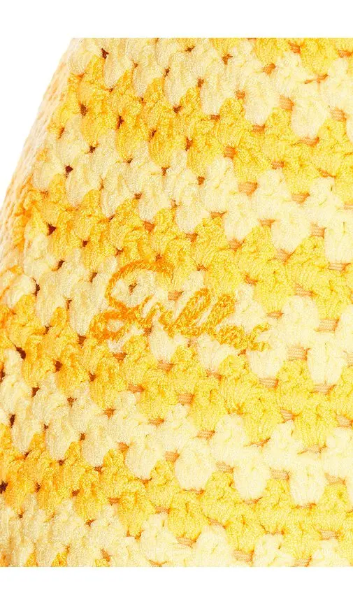 Simkhai Karoline Crochet Halter One Piece