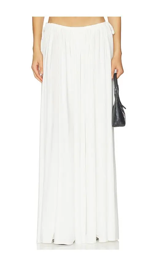 MOTHER OF ALL Helena Maxi Skirt - White