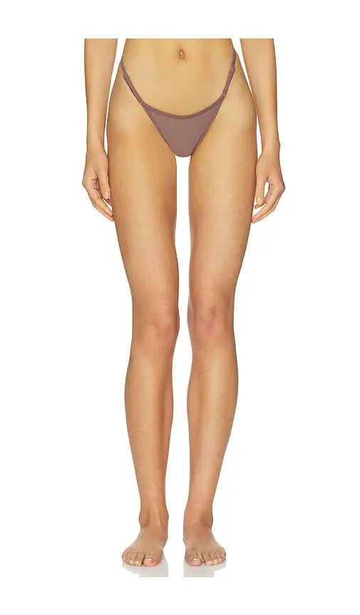 TROPIC OF C Luna Bikini Bottom - Driftwood