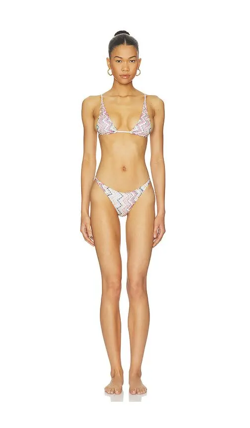 Missoni Triangle Bikini Set - Multicolor