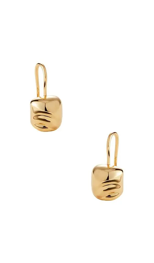 Jenny Bird Rue Drop Earrings In Metallic - Gold