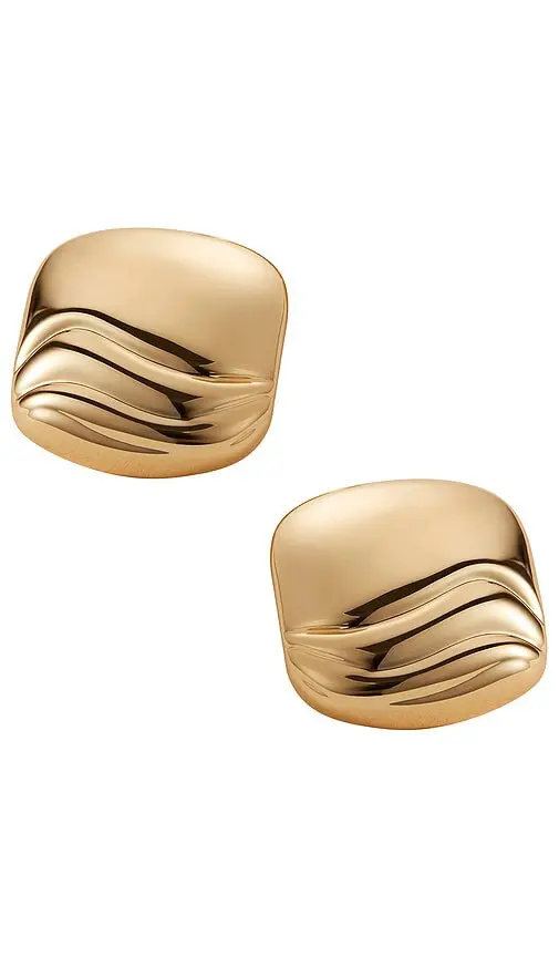 Jenny Bird Rue Earrings In Metallic - Gold