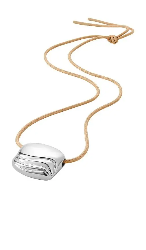 Jenny Bird Rue Rope Necklace - Silver