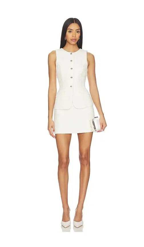 MORE TO COME Samira Top - Ivory