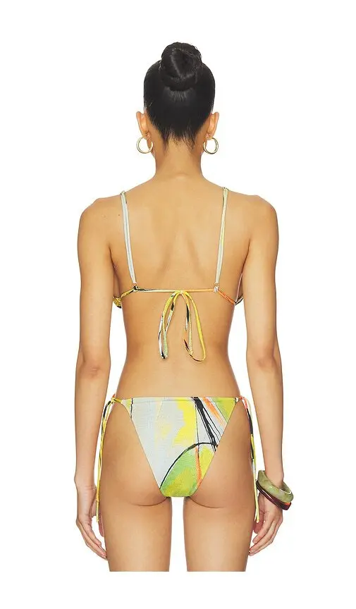 YELLOW THE LABEL Sade Charm Bikini Top