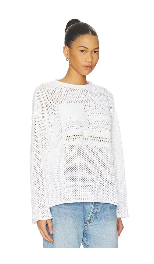 Polo Ralph Lauren Cotton Blend Crew Neck Pullover Sweater