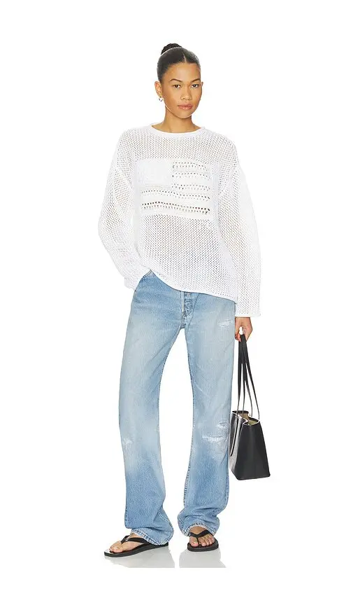 Polo Ralph Lauren Cotton Blend Crew Neck Pullover Sweater