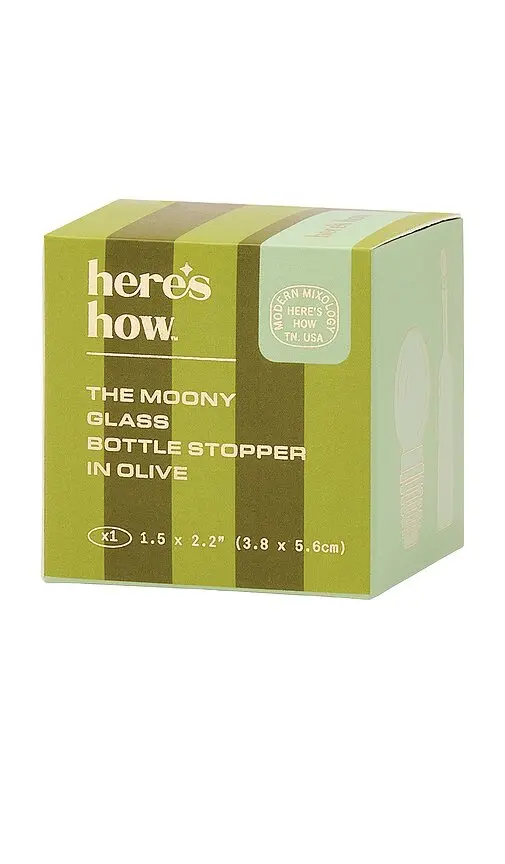 HERE'S HOW The Moony Glass Bottle Stopper