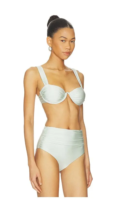 Simkhai Anniston Bikini Top - Mint