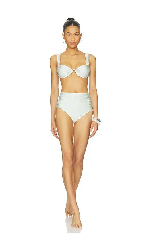 Simkhai Anniston Bikini Top - Mint