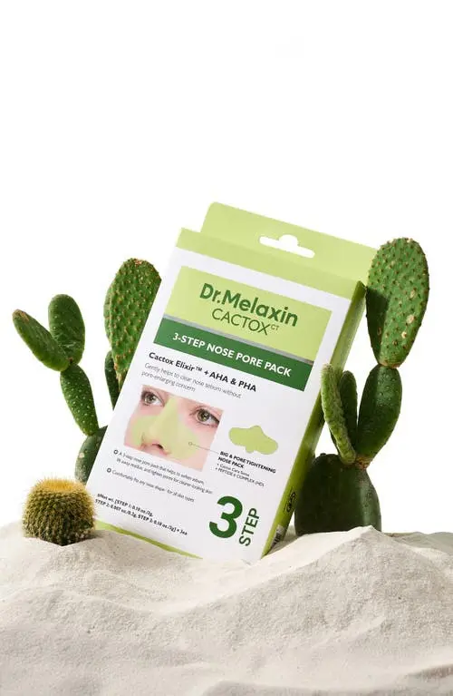 DR MELAXIN Cactox Ct 3-step Nose Pore Pack