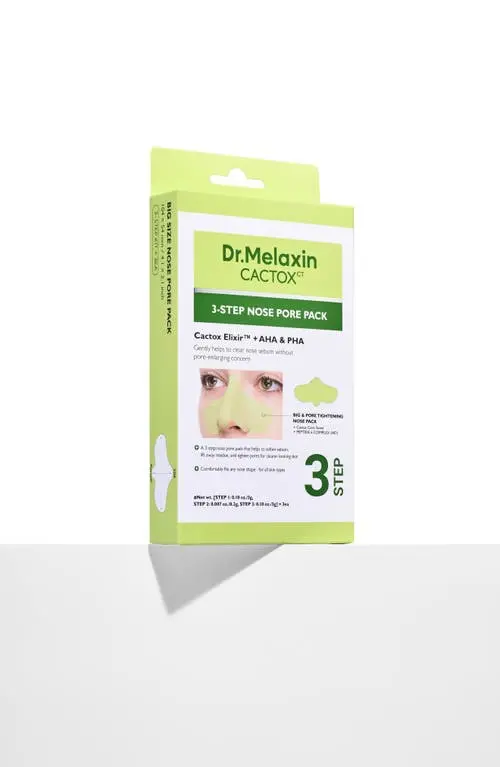 DR MELAXIN Cactox Ct 3-step Nose Pore Pack
