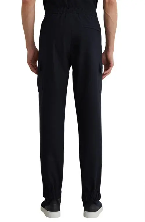 REISS Hidden Straight Leg Cargo Pants