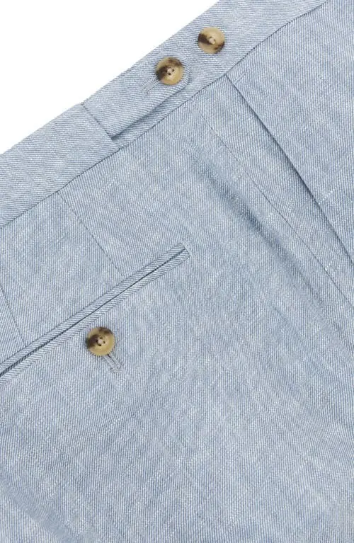 REISS Atlantic Slim Fit Linen Pants