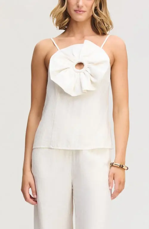 Sam Edelman 3d Flower Camisole - Ecru