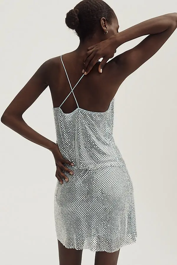 Retrofete Embellished Mini Skirt