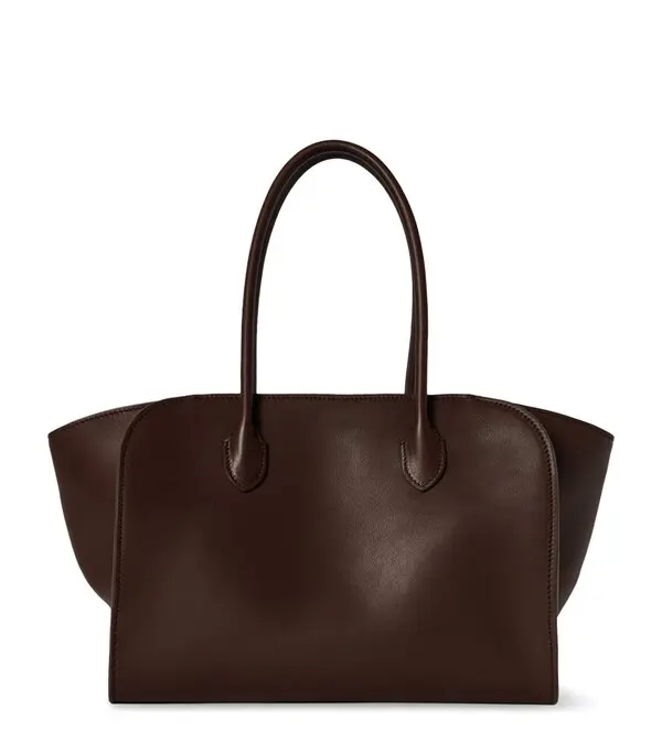THE ROW Marlo Leather Top-handle Bag