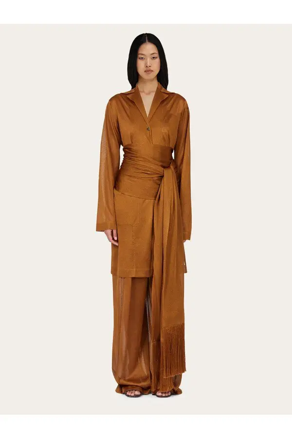FERRAGAMO Jersey Duster