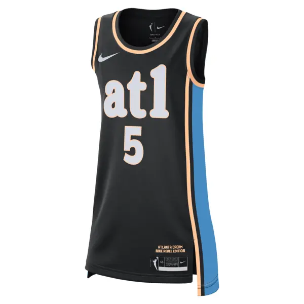 Nike Angel Reese Atlanta Dream Wnba Dri-fit Victory Replica Jersey - Black