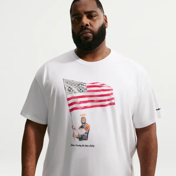 Nike Lebron "old Glory" Basketball T-shirt