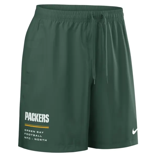 Nike Bay Packers Nfl Woven Shorts - Green