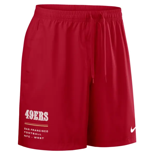 Nike San Francisco 49ers Nfl Woven Shorts - Red